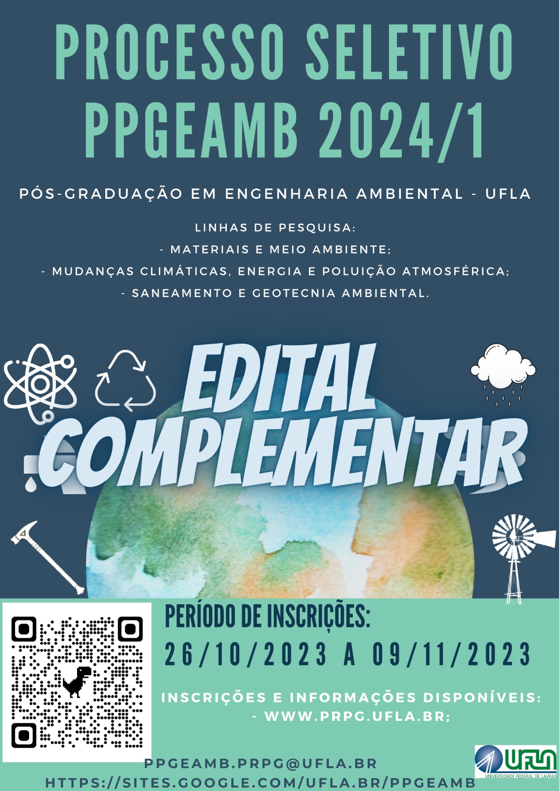 Processo Seletivo Pós Graduação Em Engenharia Ambiental Ufla